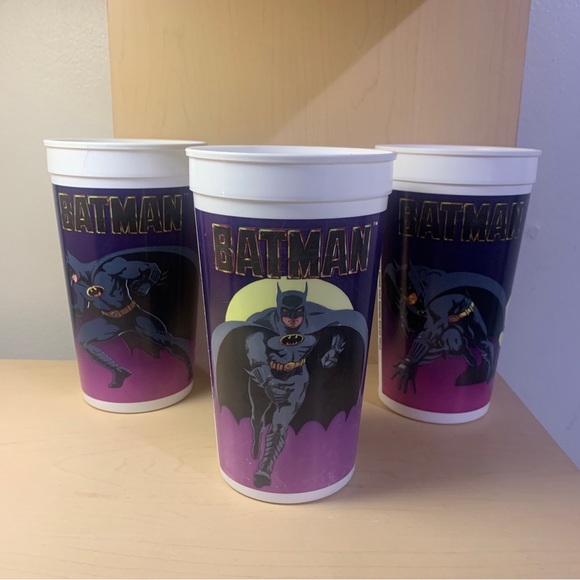 Batman | Dining | Vintage 989 Batman Taco Bell Promotion Collectible ...